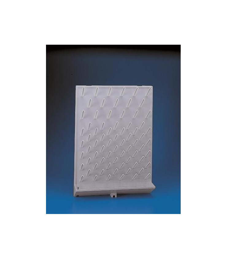 RACK DRYING, HIPS, 72 PLACE, 450X630X110mm, Pegs 95x15mm